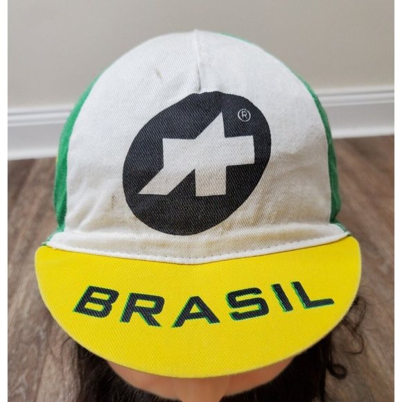 Unbranded | Accessories | Vintage Brasil Brazil Os Cycling Cap Vented ...